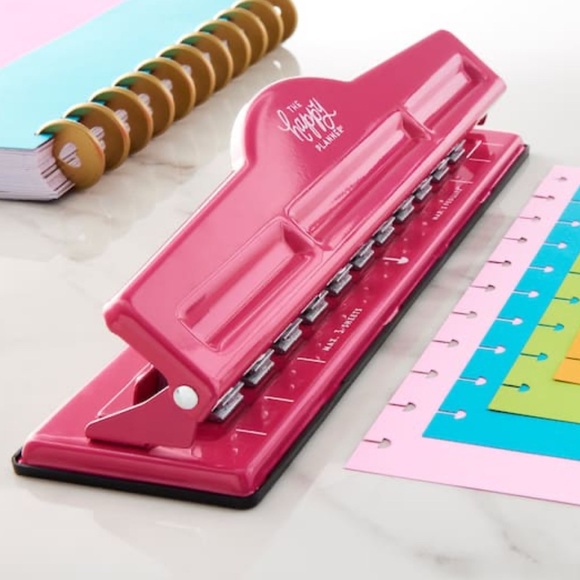 Happy Planner | Office | The Happy Planner Hot Pink Hole Punch Create ...